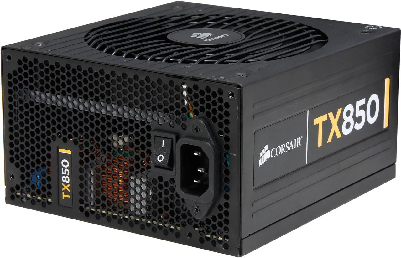 Refurbished: Corsair Certified CP-9020043-NA Enthusiast TX850 V2 850W ATX12V v2.31/ EPS12V v2.92 ...