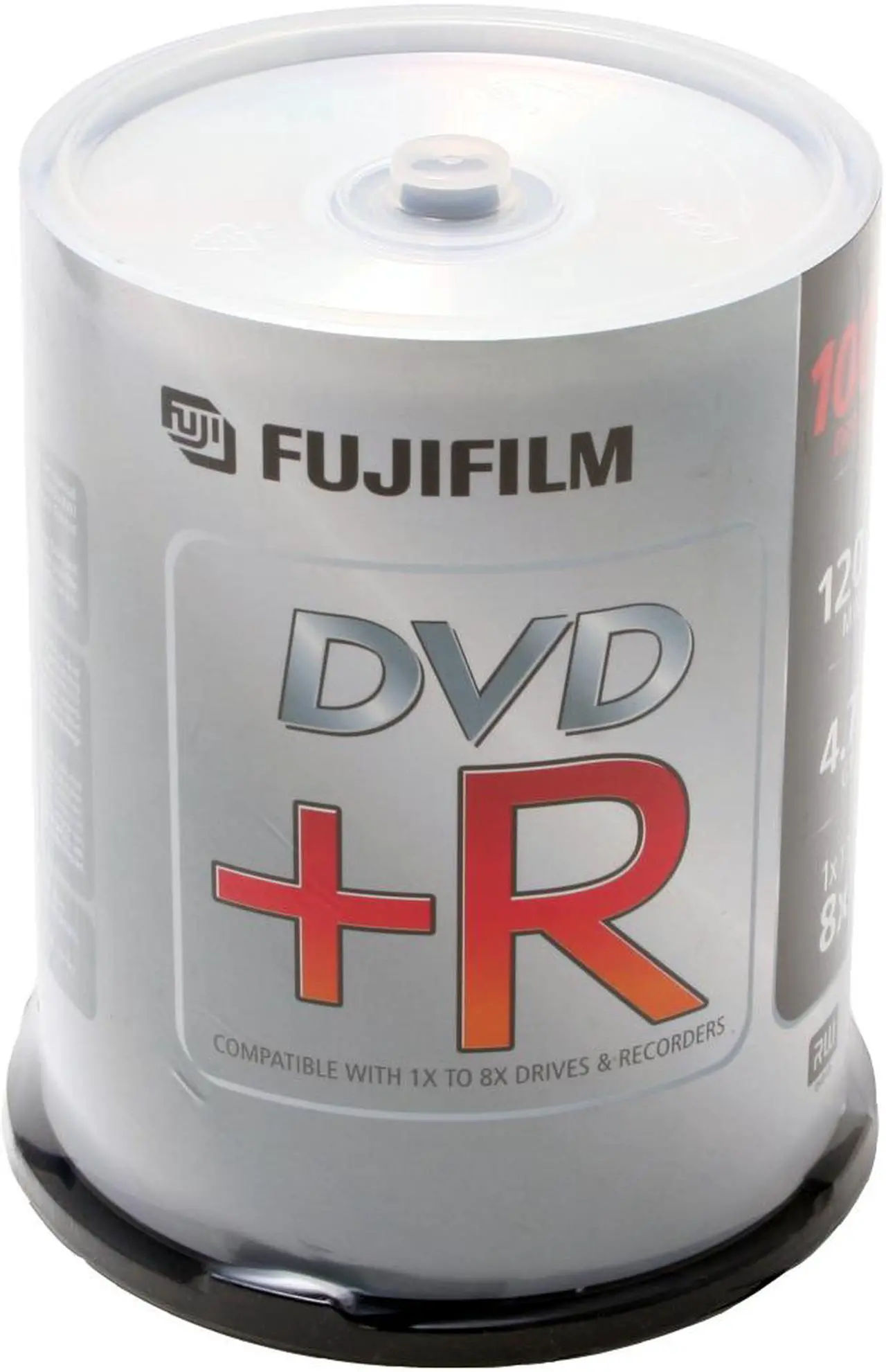 FUJIFILM 4.7GB 8X DVD+R 100 Packs Disc Model 25302281 - Newegg.com