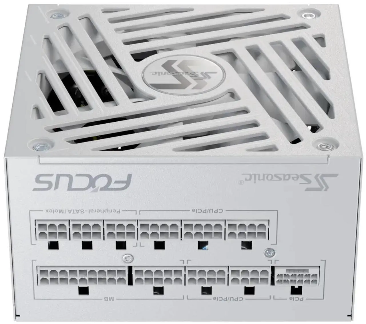 SeaSonic FOCUS GX ATX 3 (2024) GX-1000 White 1000 W Power Supplies ...