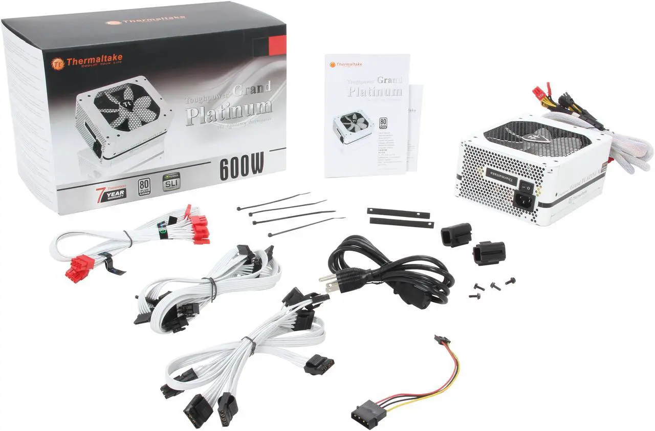 Thermaltake Toughpower Grand Series TPG-600M 600 W Power Supply ...