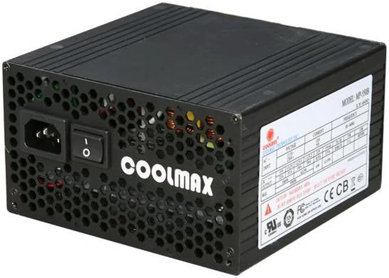 COOLMAX MP Series MP-550B 550 W Power Supply compatible with core i7 ...