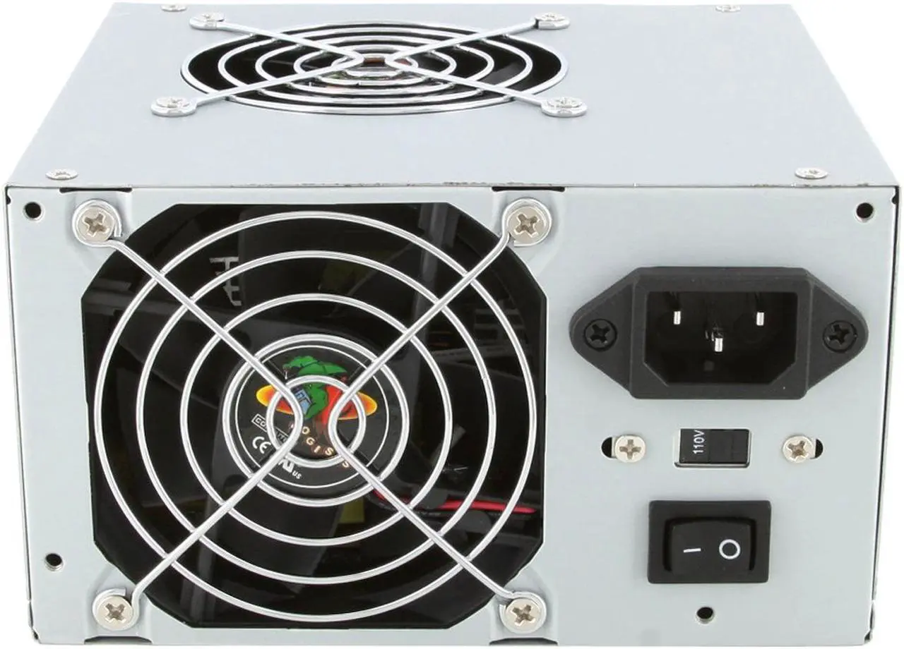 LOGISYS Computer PS550X2 550 W Power Supply Dual Fan w/ Radiation ...