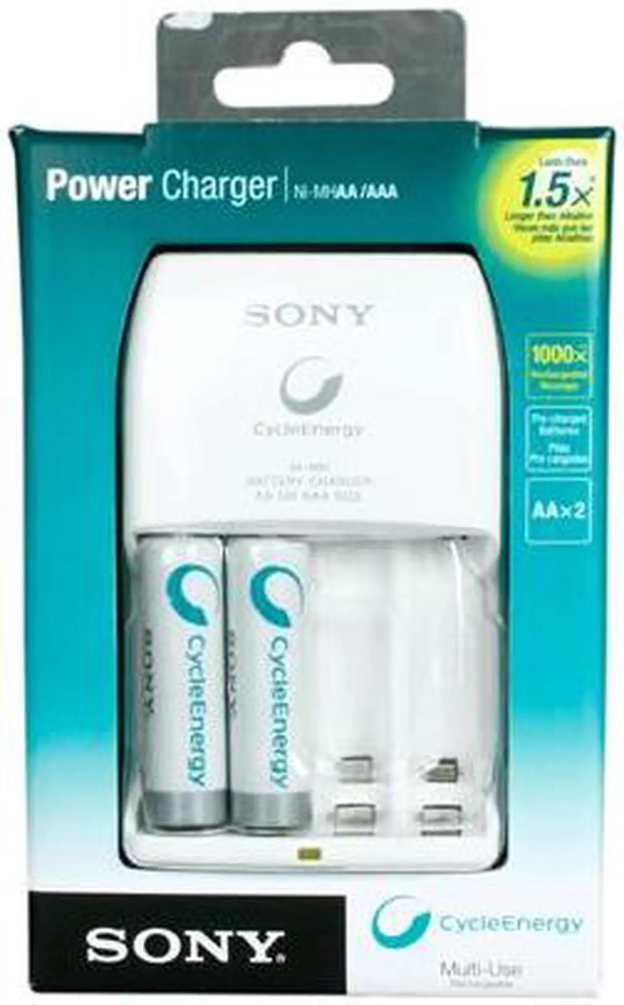 SONY BCG34HLD2RN Rechargeable Batteries & Charger Kit - Newegg.com