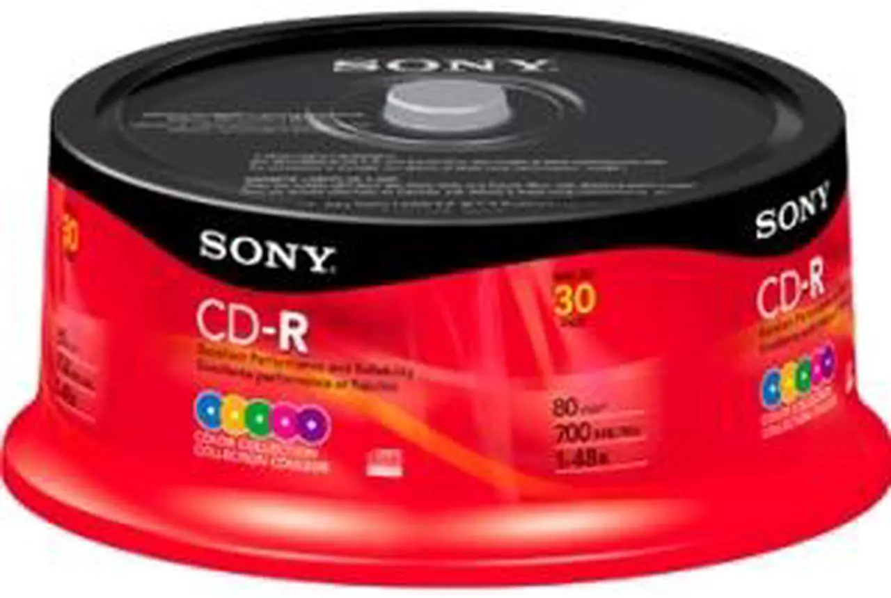 SONY 700MB 48X CD-R 30 Packs Disc - Newegg.com