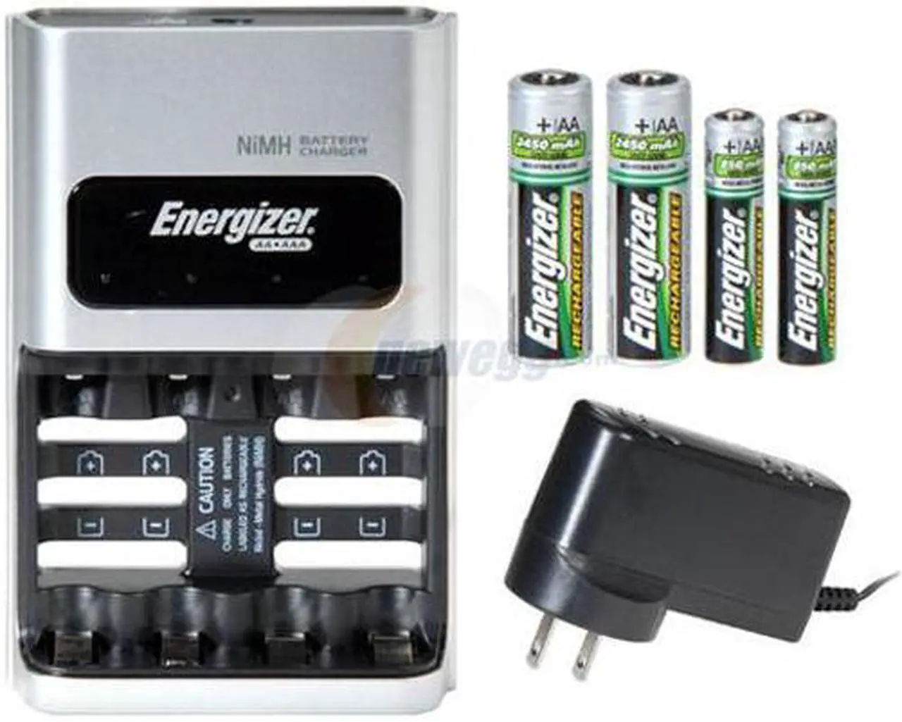 Energizer CH1HRWB-4 Rechargeable Batteries & Charger Kit - Newegg.com