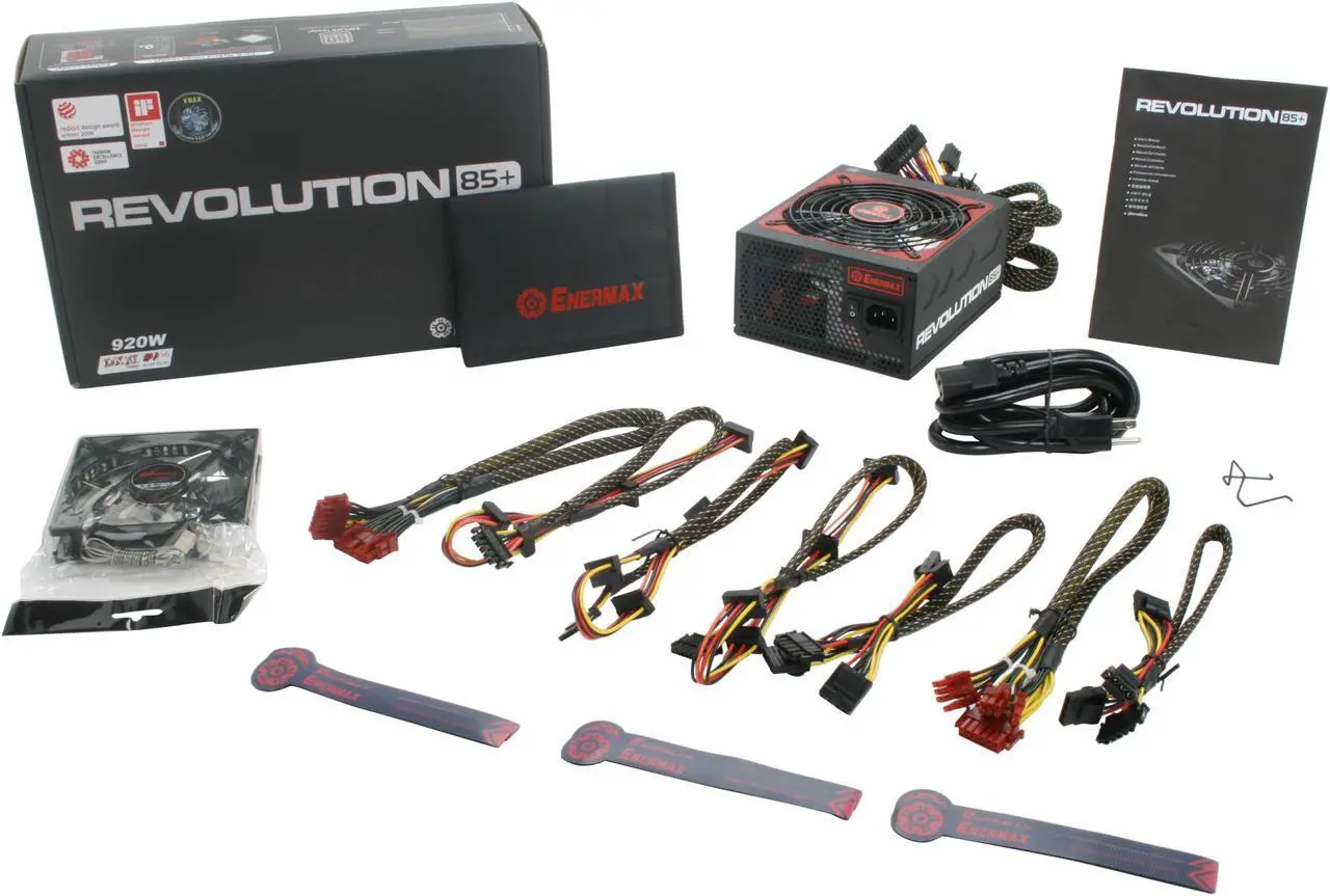 ENERMAX REVOLUTION85+ ERV920EWT 920 W Power Supply - Newegg.com