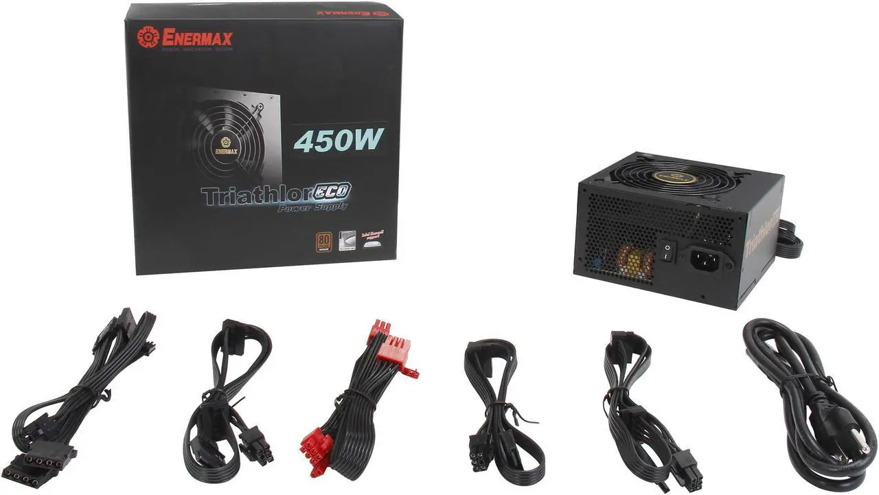 ENERMAX ETL450AWT-M 450 W Power Supply New 4th Gen CPU Certified ...