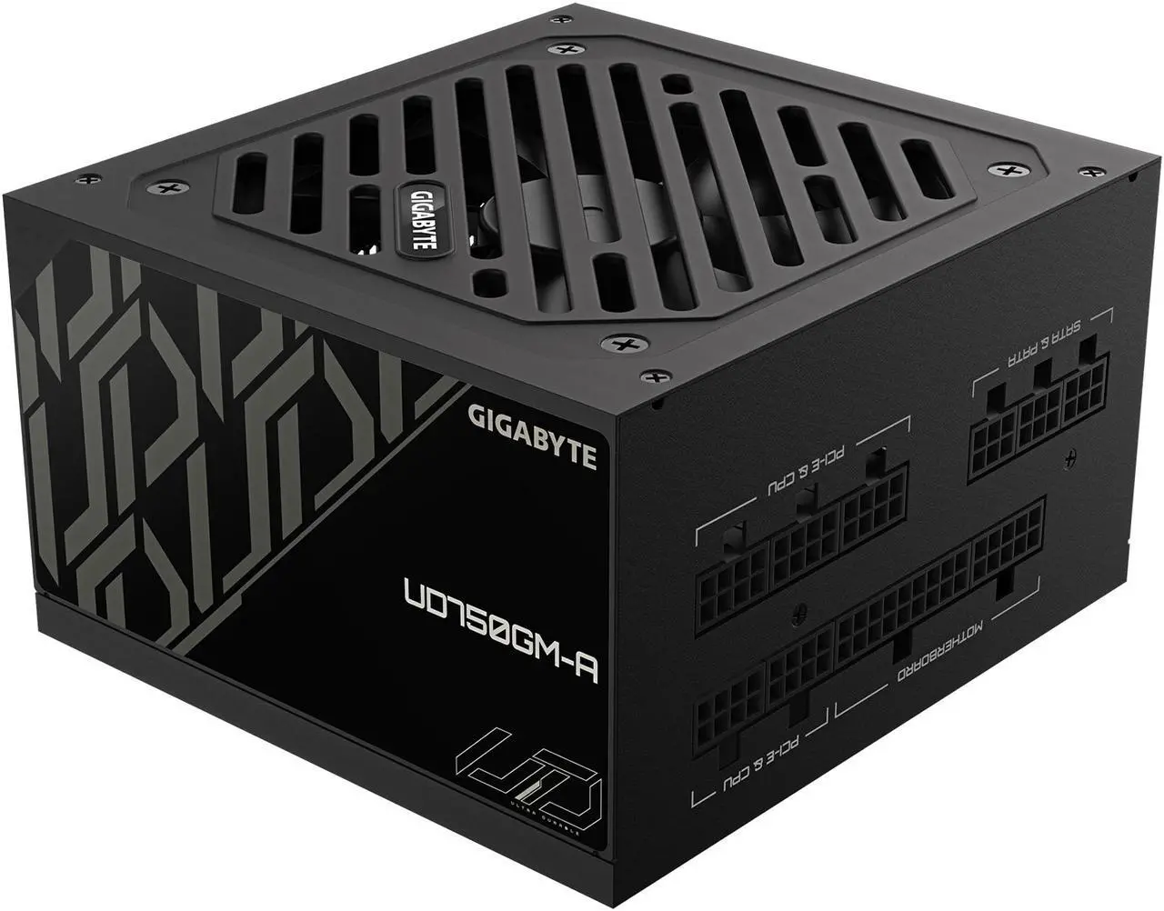 GIGABYTE 750W PSU - 80 Plus Gold Certified - Fully Modular Power Supply ...