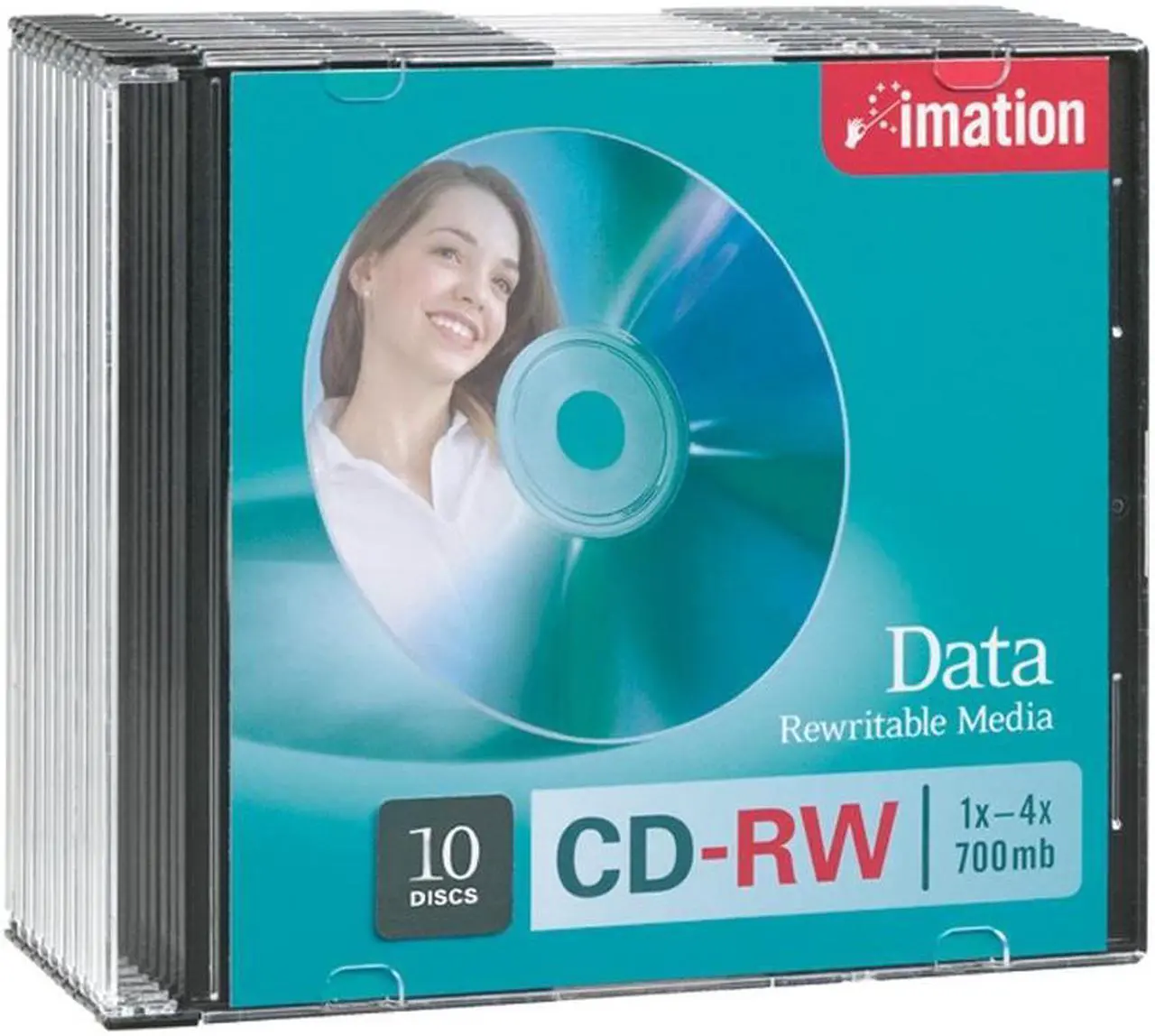 imation 650MB 4X CD-RW 10 Packs Disc Model 40955 - Newegg.com
