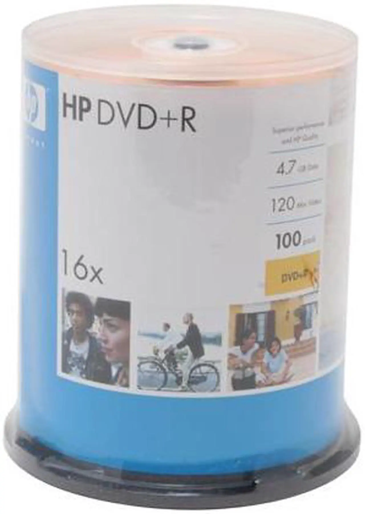 HP 4.7GB 16X DVD+R 100 Packs Disc Model DR00045 - Newegg.com
