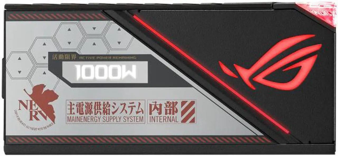 ASUS 1000W ROG Thor 1000W Platinum II EVA Edition - Fully Modular Power ...