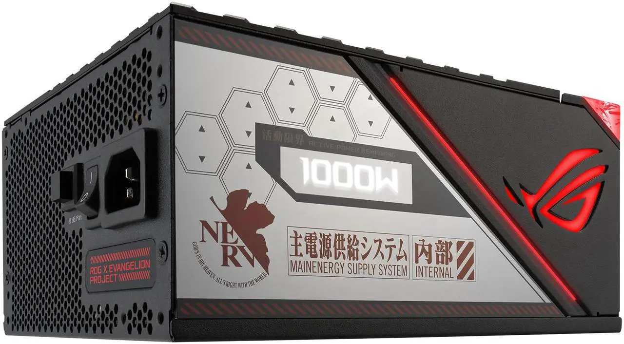 ROG Thor 1000W Platinum II EVA Edition (1000 Watt, Fully Modular Power ...