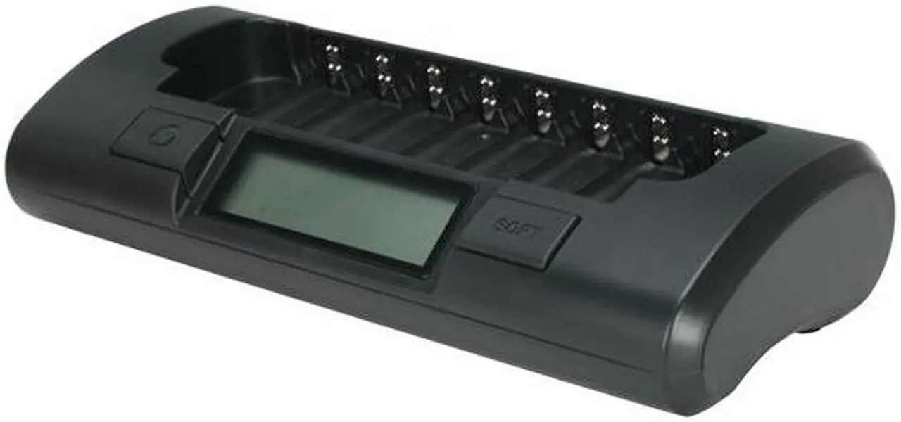 POWEREX MH-C801D Eight Cell 1 Hour Charger w/ 2700mAh 8 x AA ...