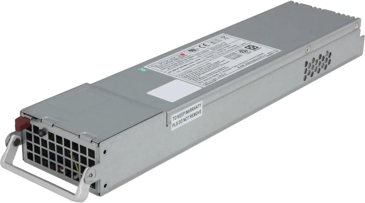SuperMicro PWS-1K03B-1R 1U Redundant Battery Backup Power Module ...
