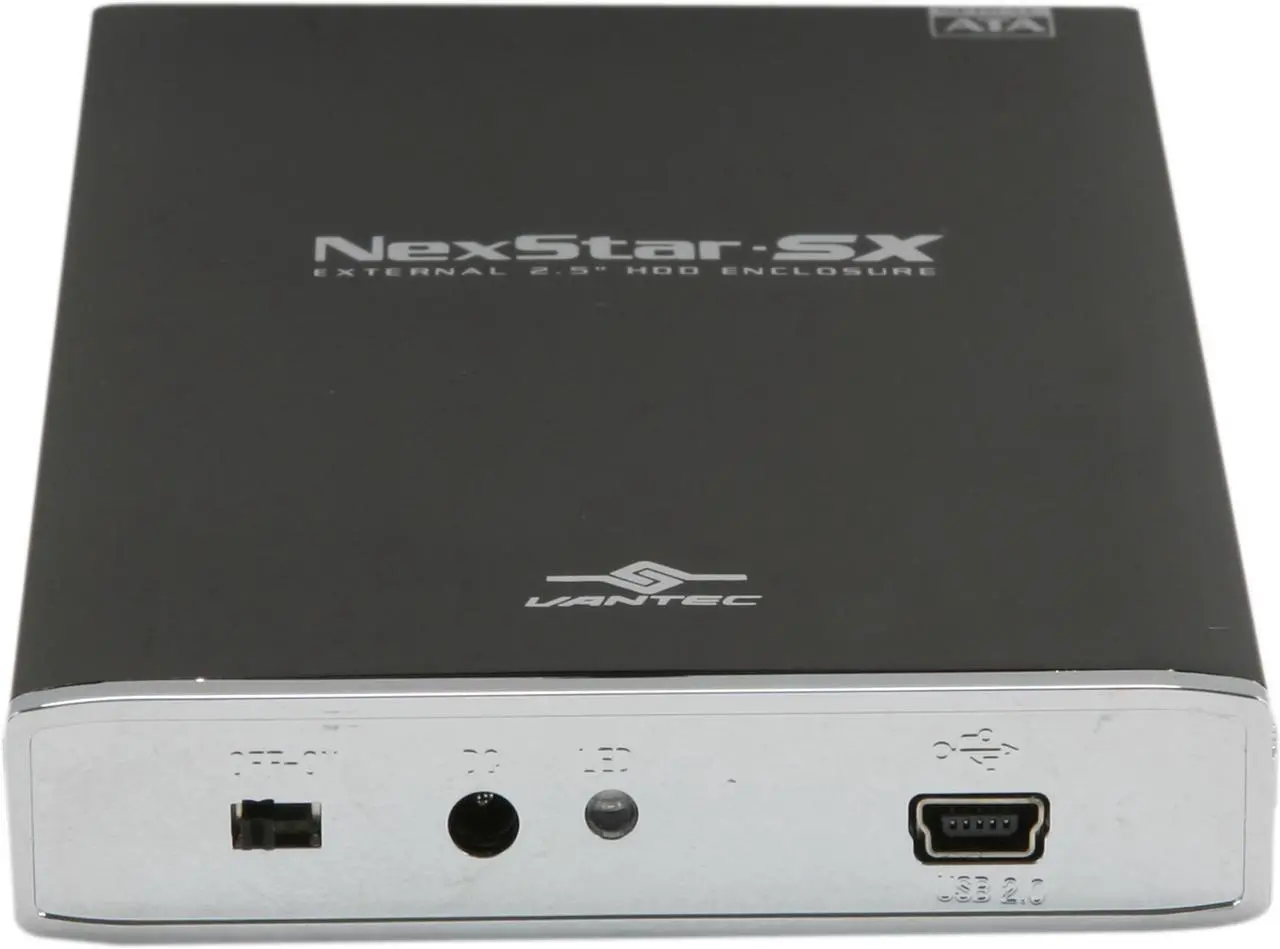 Vantec NexStar SX 2.5” SATA to USB 2.0 External Hard Drive/SSD ...