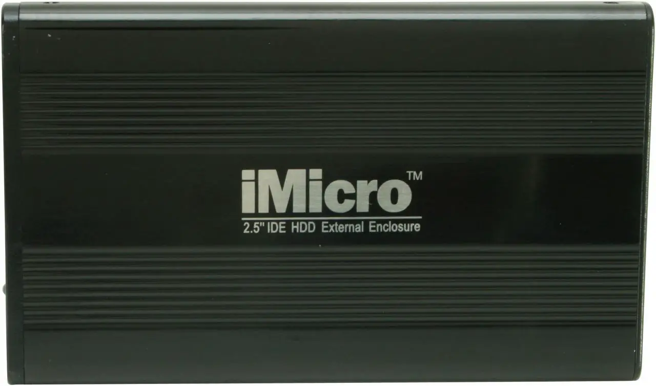 iMicro IMBS25A-BK Black External Enclosure - Newegg.com