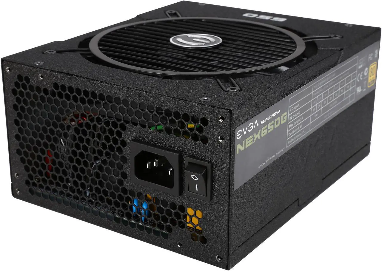 Refurbished: EVGA SuperNOVA 650 G1 120-G1-0650-RX 650 W Power Supply ...