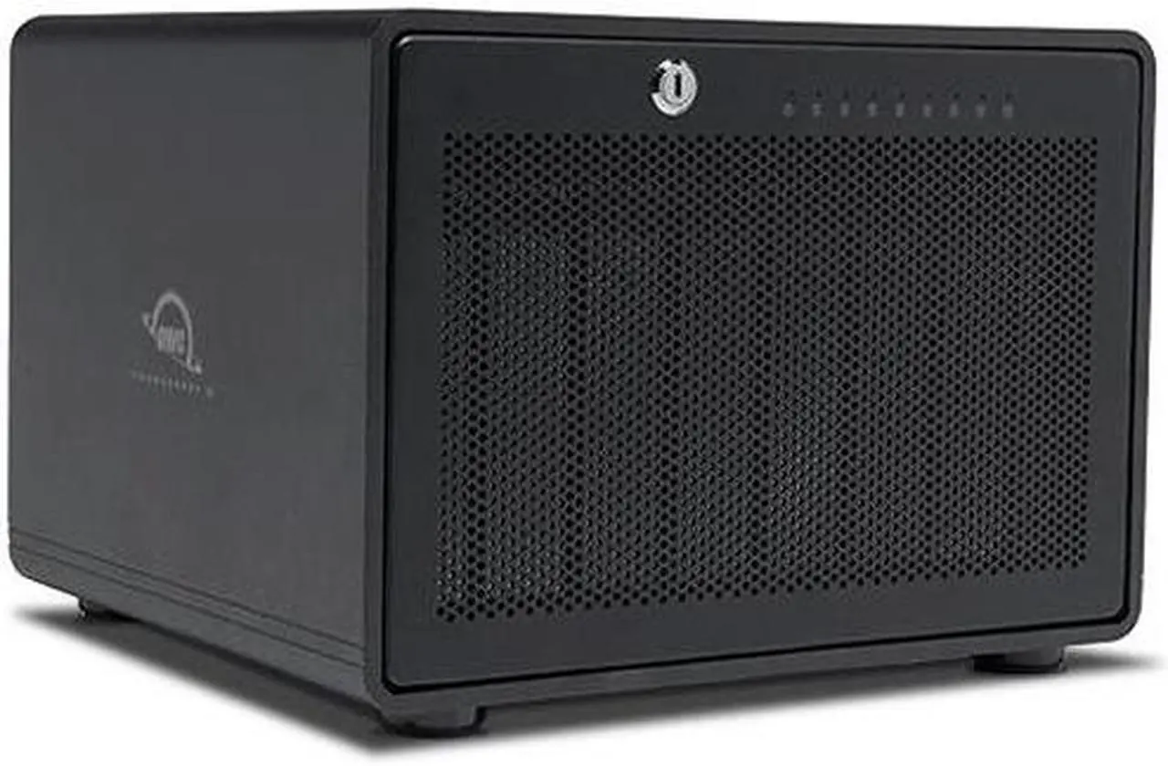 OWC, ThunderBay 8, Dual Thunderbolt 3 Ports, Eight-Bay External Drive Enclosure - Newegg.com