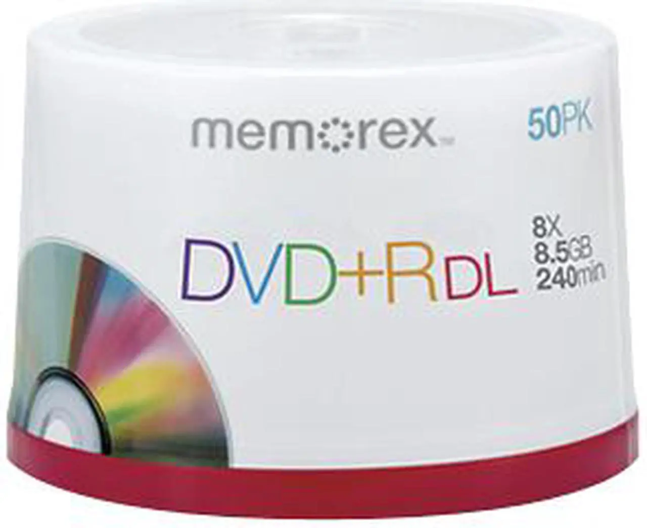 memorex 8.5GB 8X DVD+R DL 50 Packs Disc Model 05732 - Newegg.com
