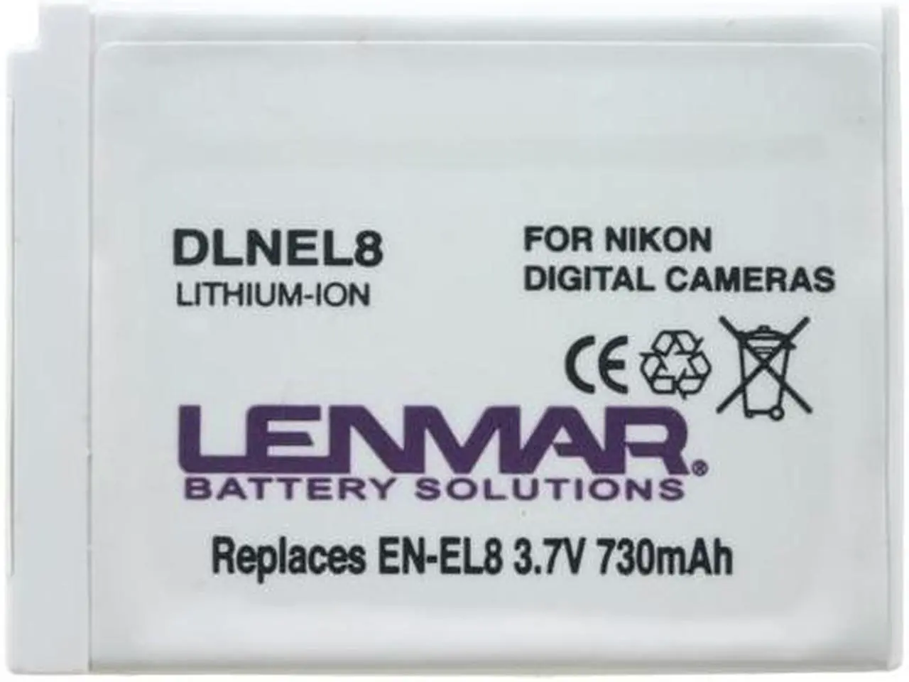 LENMAR DLNEL8 Replacement Battery for Nikon EN-EL8 - Newegg.com