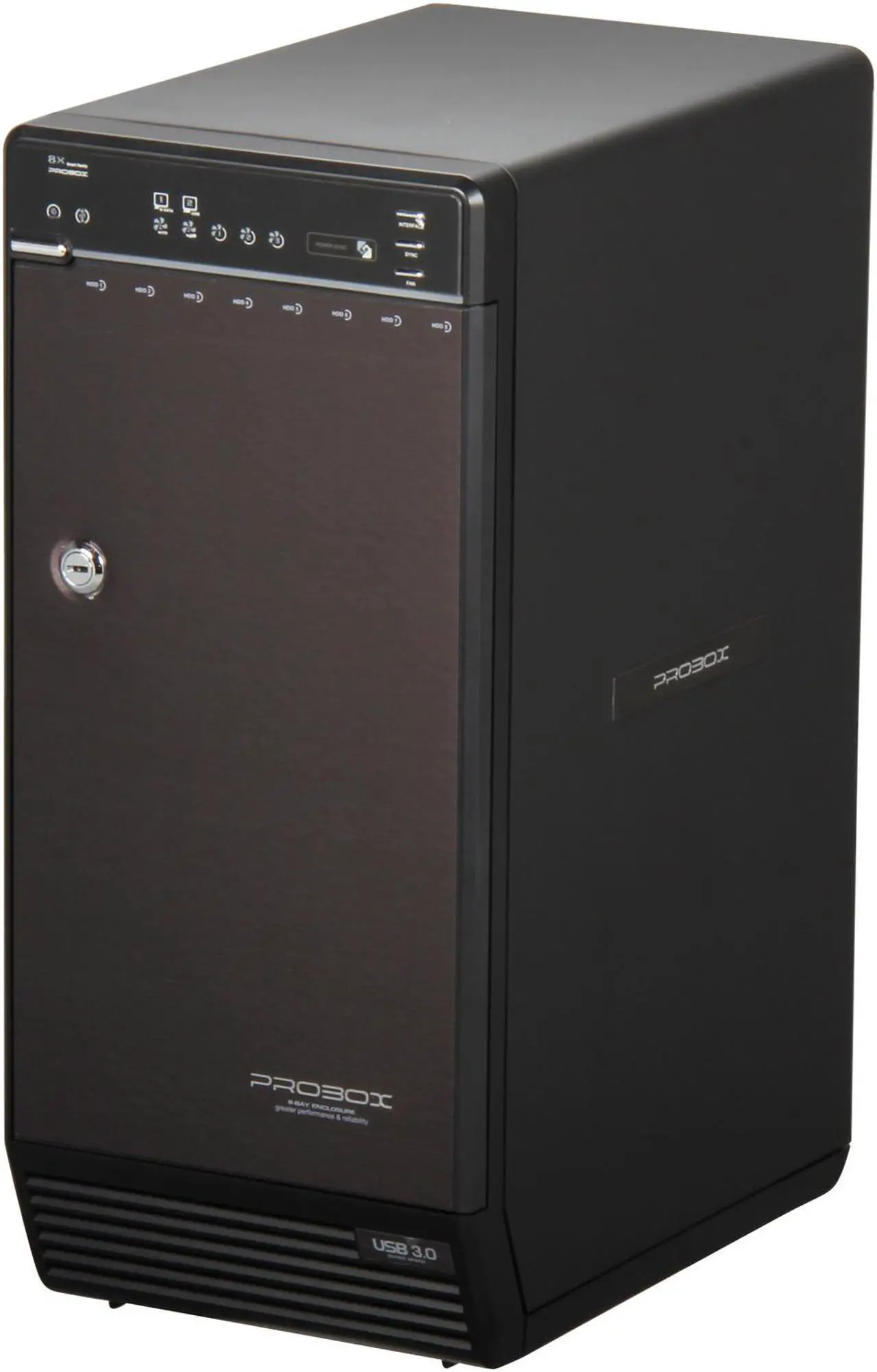 Open Box: Mediasonic ProBox 8 Bay 3.5" SATA External Hard Drive ...