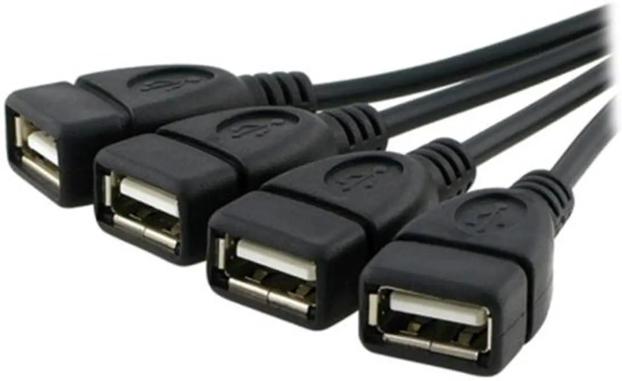 Insten 1042833 Octopus Extension 4-Port USB 2.0 Hub Adapter for Sony ...