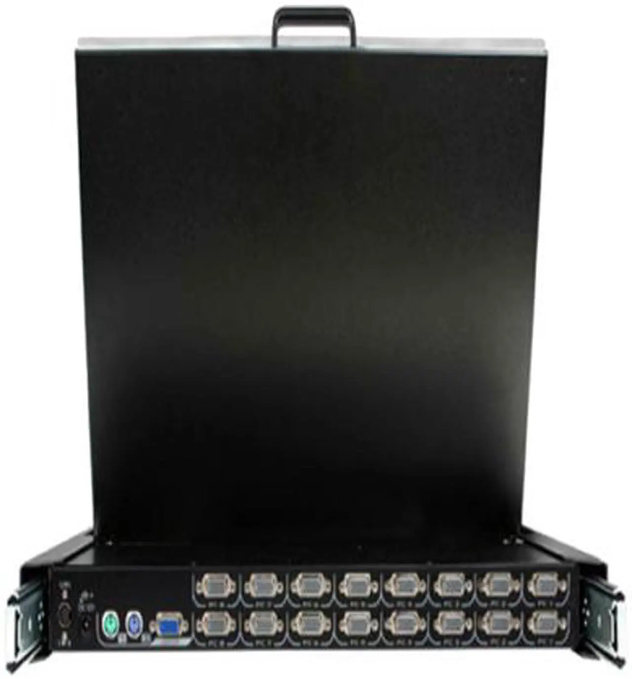 StarTech.com RACKCONS1916 1U 19" Folding Rackmount LCD Console with 16 ...