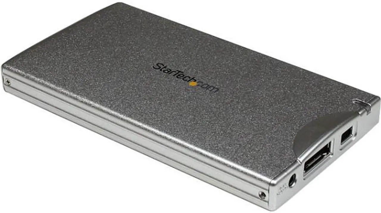 StarTech.com InfoSafe SAT2510U2E Silver External Hard Drive Enclosure ...