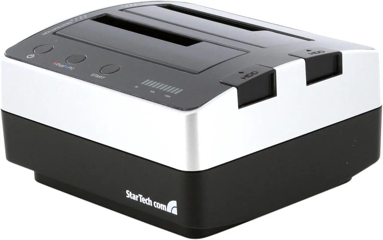 StarTech SATDOCK22R Plastic 2.5" & 3.5" Black USB 2.0 to SATA ...