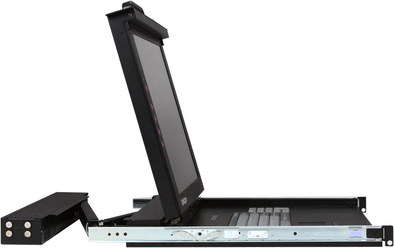 StarTech.com RACKCOND1701 1U 17" HD 1080p Dual Rail Rackmount ...