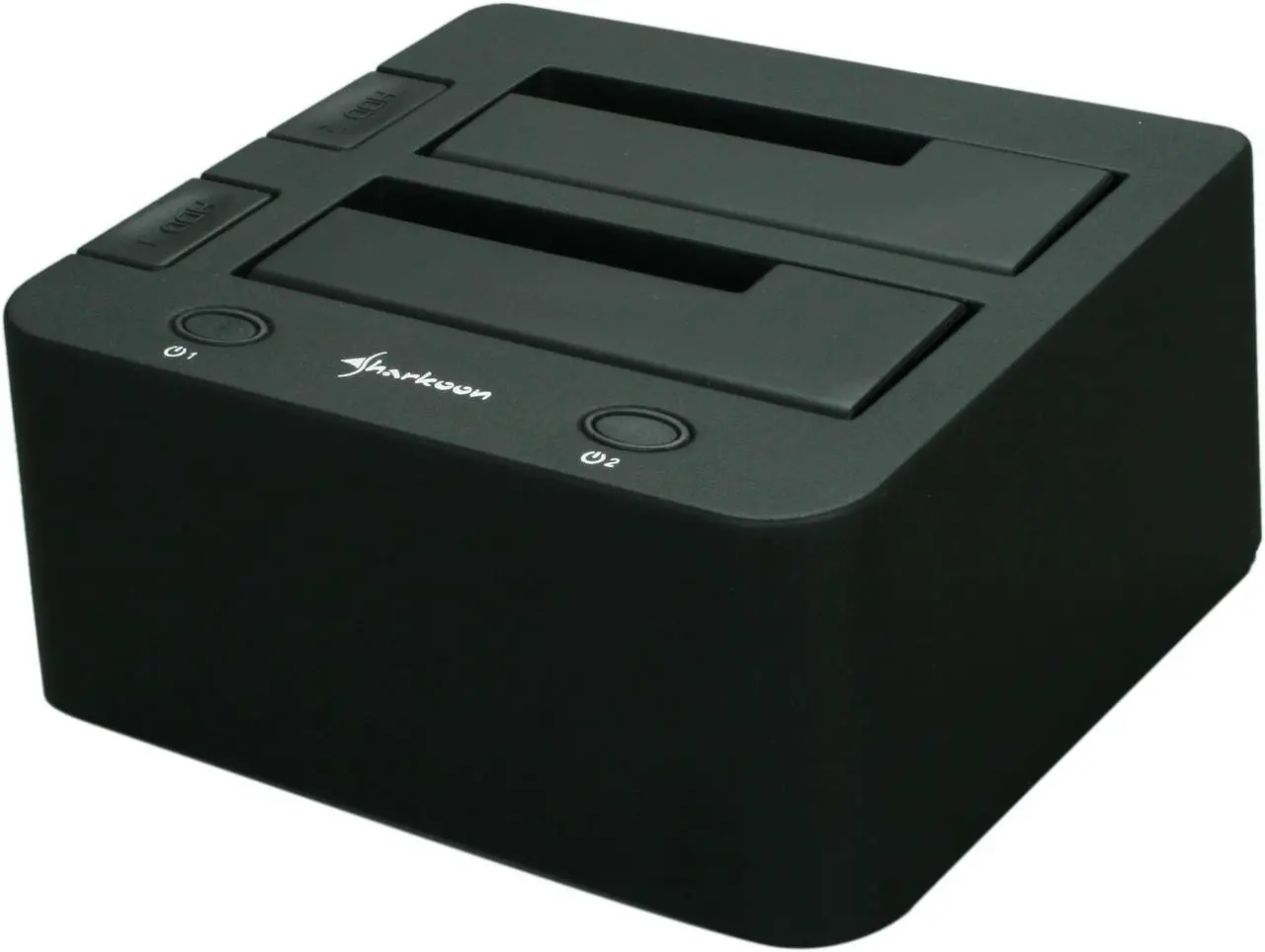 Sharkoon SATA QuickPort Duo USB3.0 Black Hard Drive Docking - Newegg.com