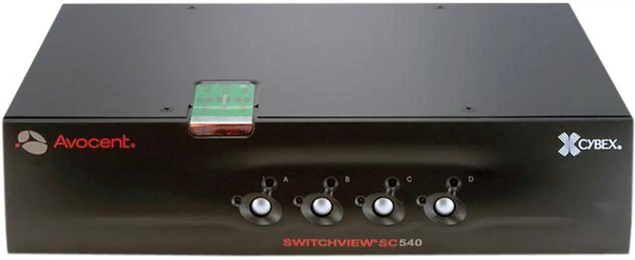 Avocent SC540-001 SwitchView SC 1 x 4 Secure KVM Desktop Appliance ...