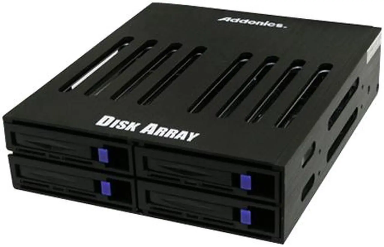 Addonics AE4RCS25NSA-A Storage Bay Adapter - Internal - Black - Newegg.com