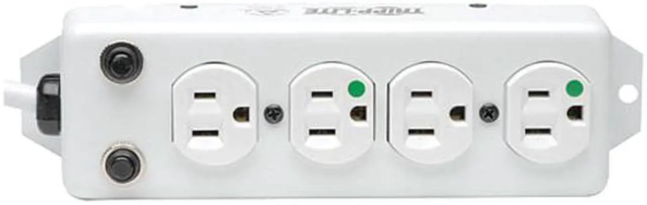 Tripp Lite Medical-Grade Power Strip with 4 15A Hospital-Grade Outlets ...