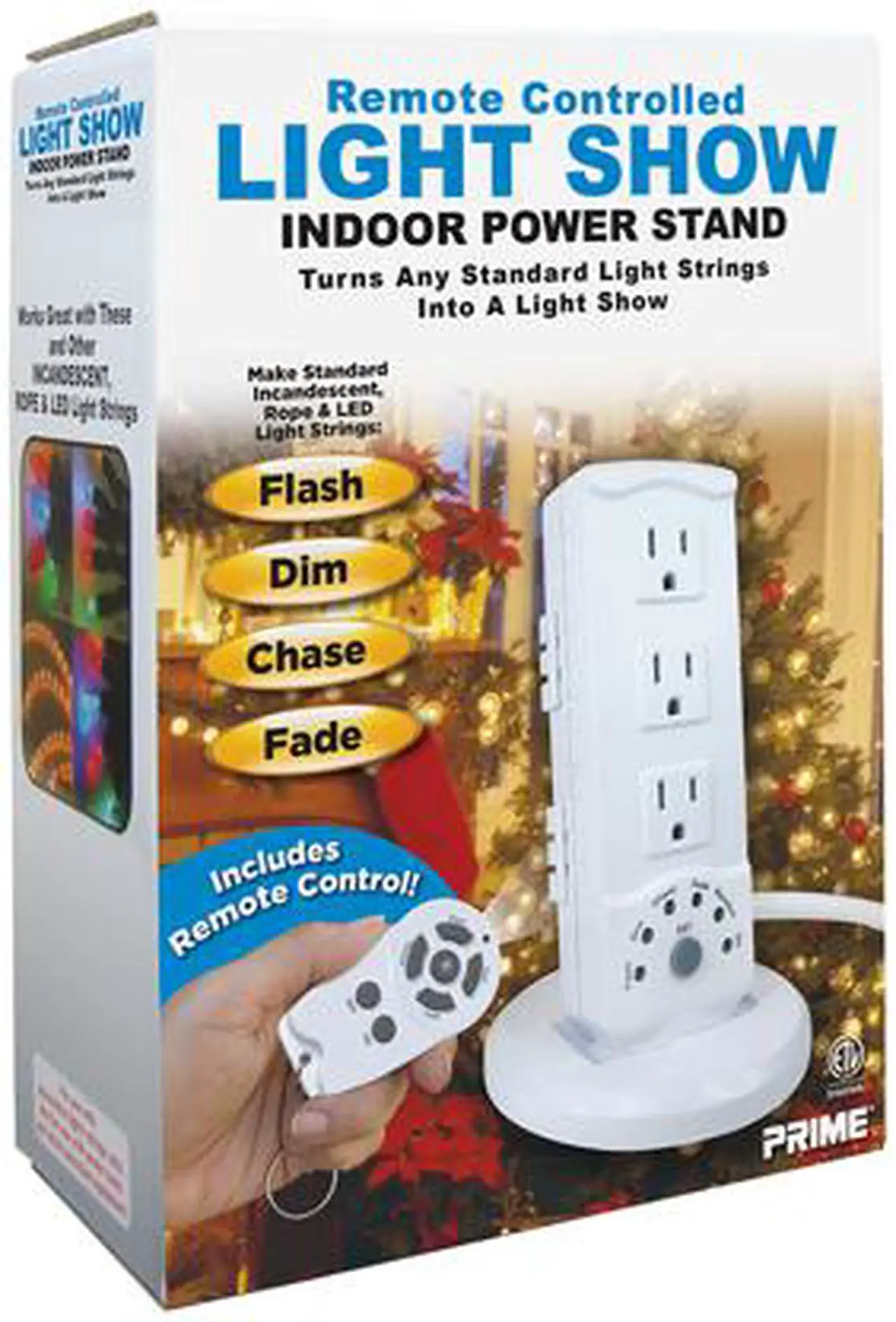 Prime Wire & Cable, RCSTMI3, White, Remote Controlled Light Show Indoor ...