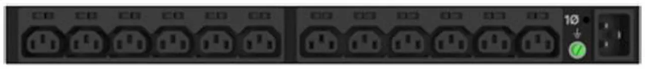 HP Standard G2 Basic 12-Outlet PDU - C20 Inlet - 12 x IEC 60320 C13 ...