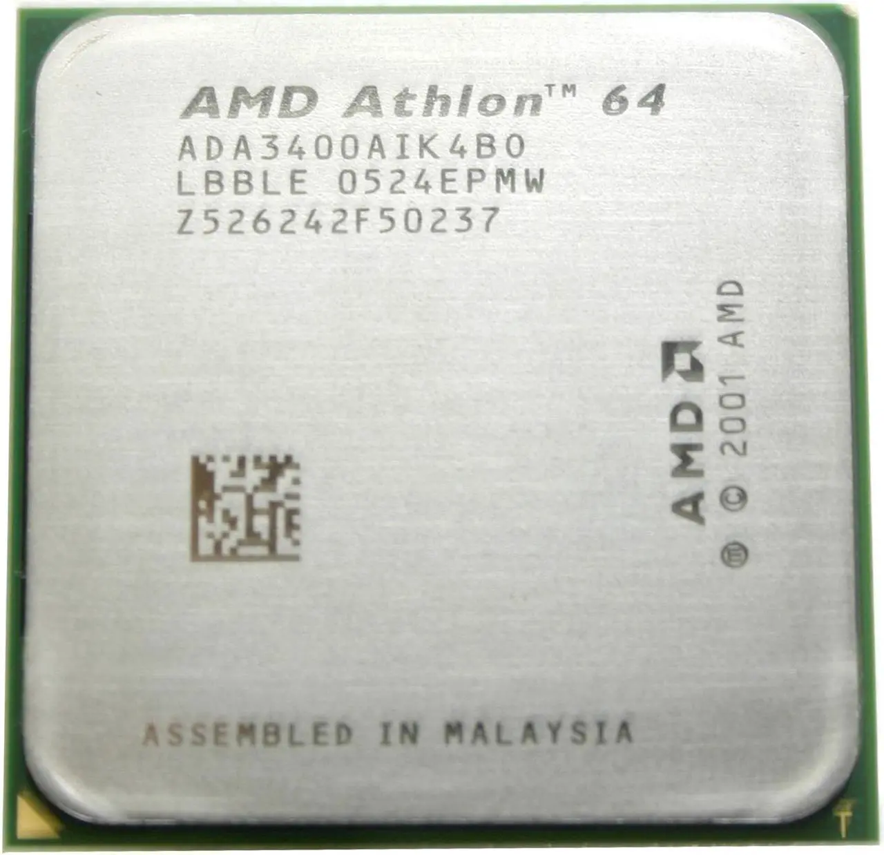 Open Box: AMD Athlon 64 3400+ - Athlon 64 Venice Single-Core 2.4 GHz Socket 754 Processor ...