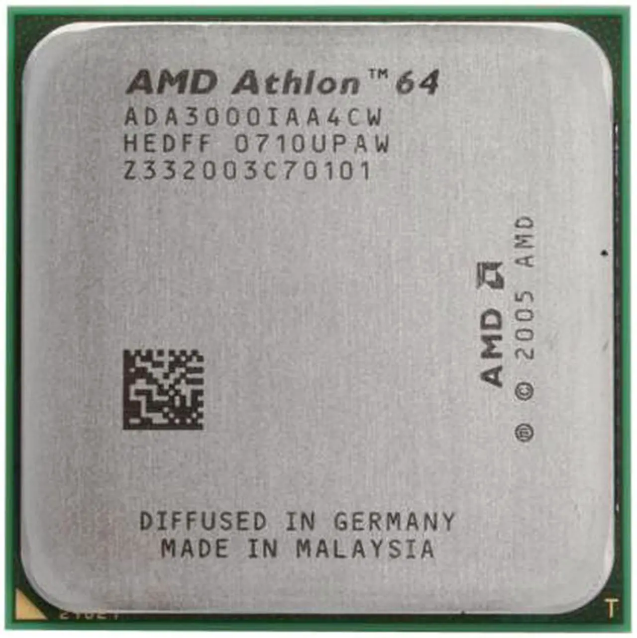 AMD Athlon 64 3000+ - Athlon 64 Orleans Single-Core 1.8 GHz Socket AM2 ...