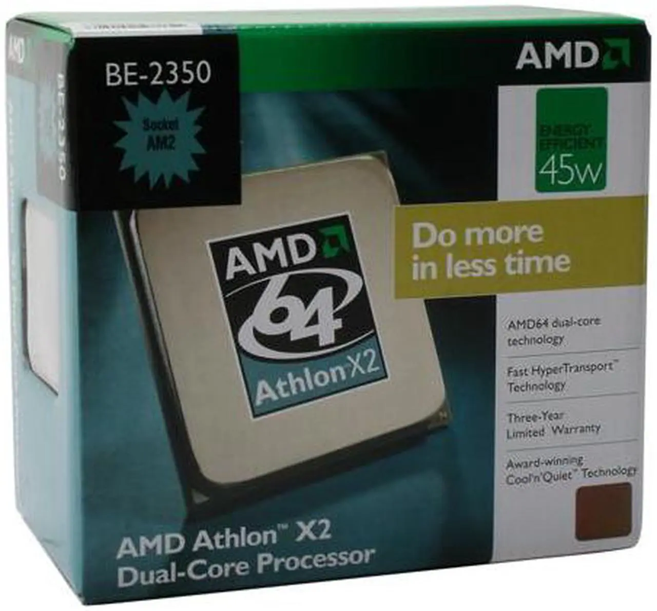 AMD Athlon X2 BE-2350 - Athlon X2 Brisbane Dual-Core 2.1 GHz Socket AM2 ...