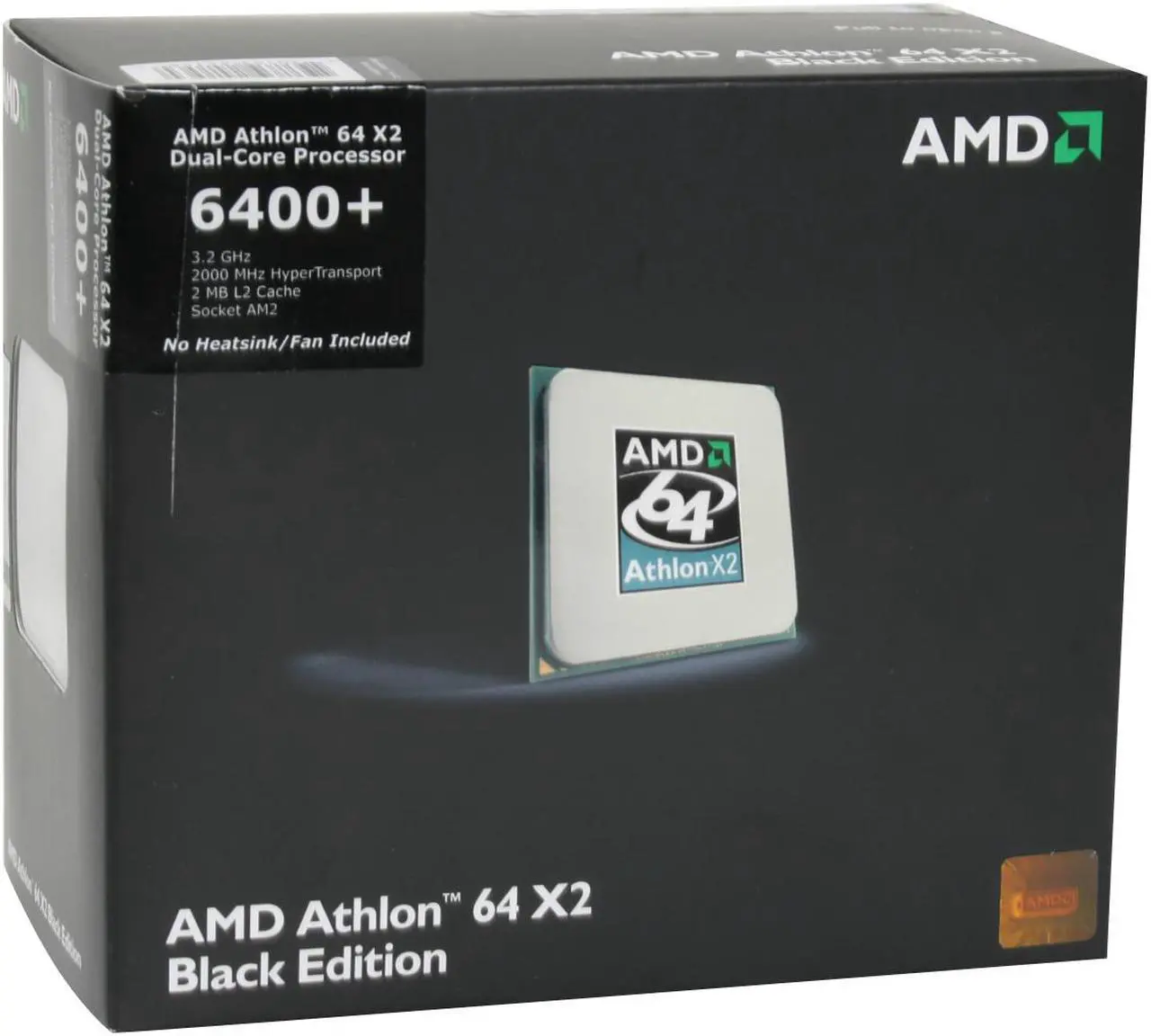 AMD Athlon 64 X2 6400+ - Athlon 64 X2 Windsor Dual-Core 3.2 GHz Socket AM2 125W Processor ...