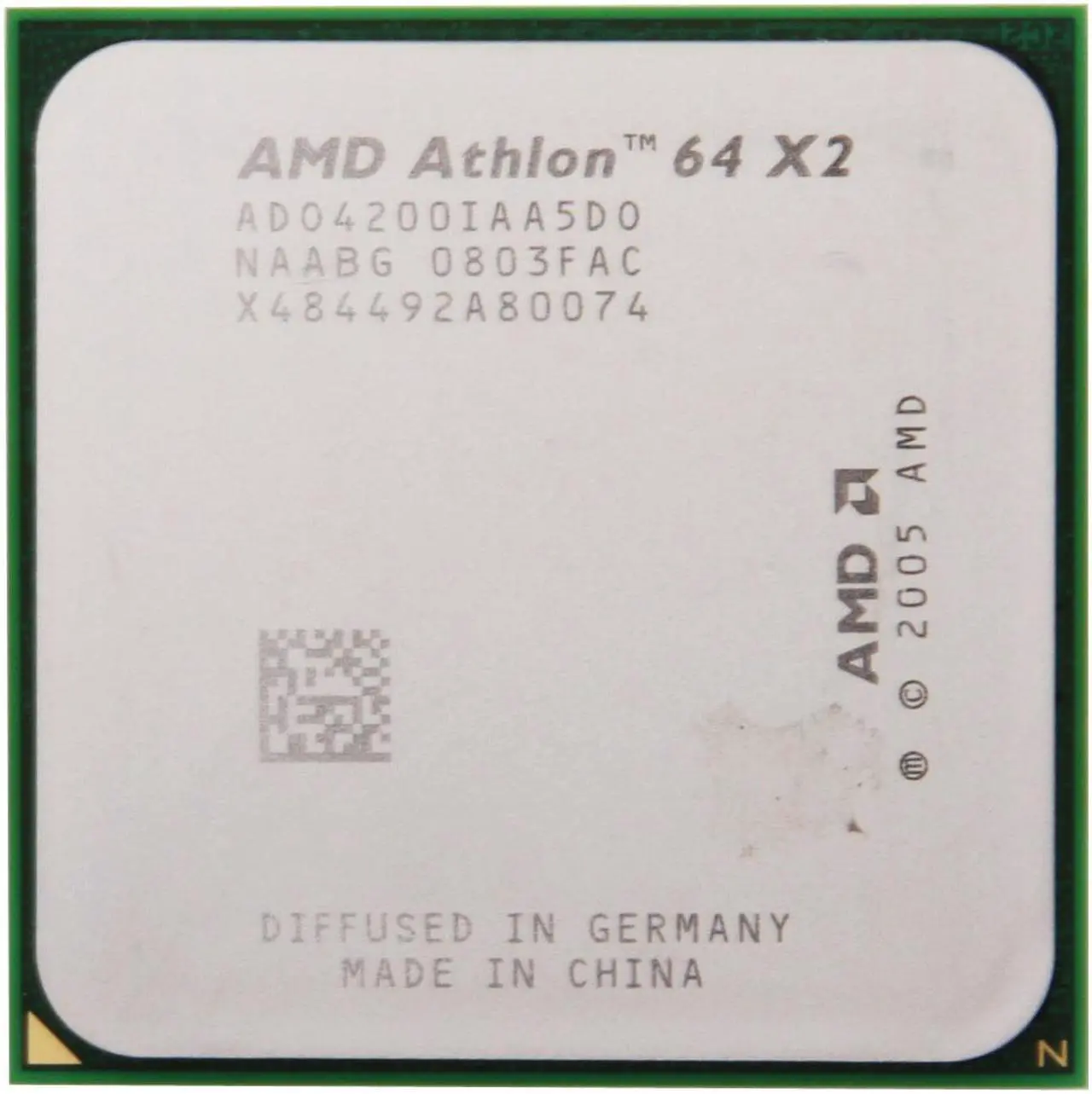 AMD Athlon 64 X2 4200+ - Athlon 64 X2 Brisbane Dual-Core 2.2 GHz Socket ...