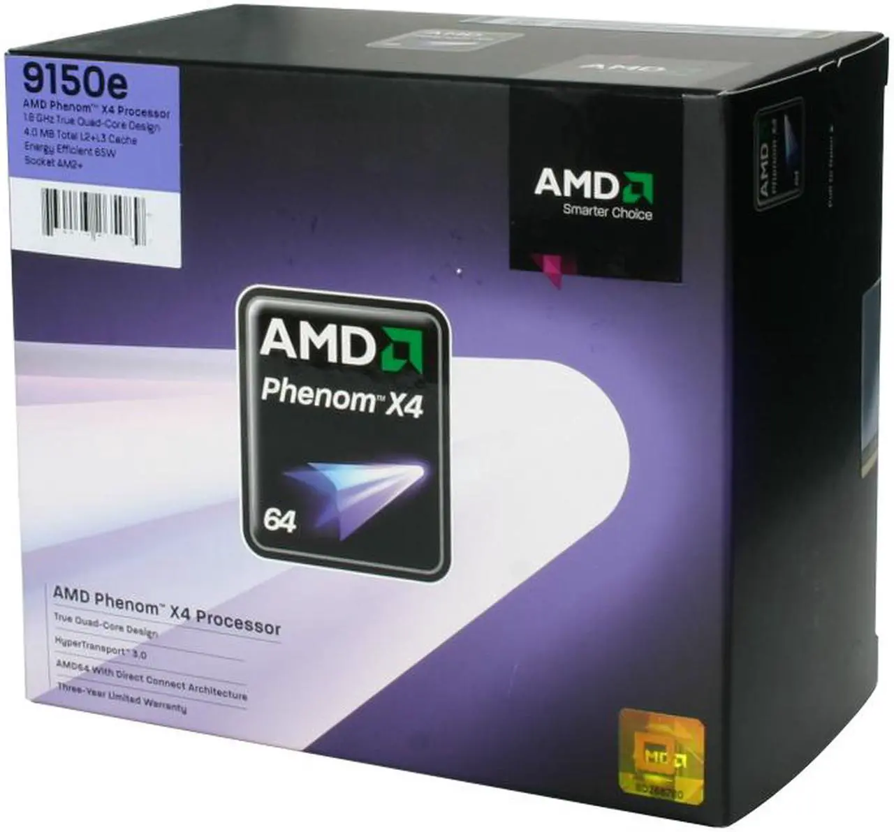 AMD Phenom X4 9150e - Phenom X4 Agena Quad-Core 1.8 GHz Socket AM2+ 65W ...