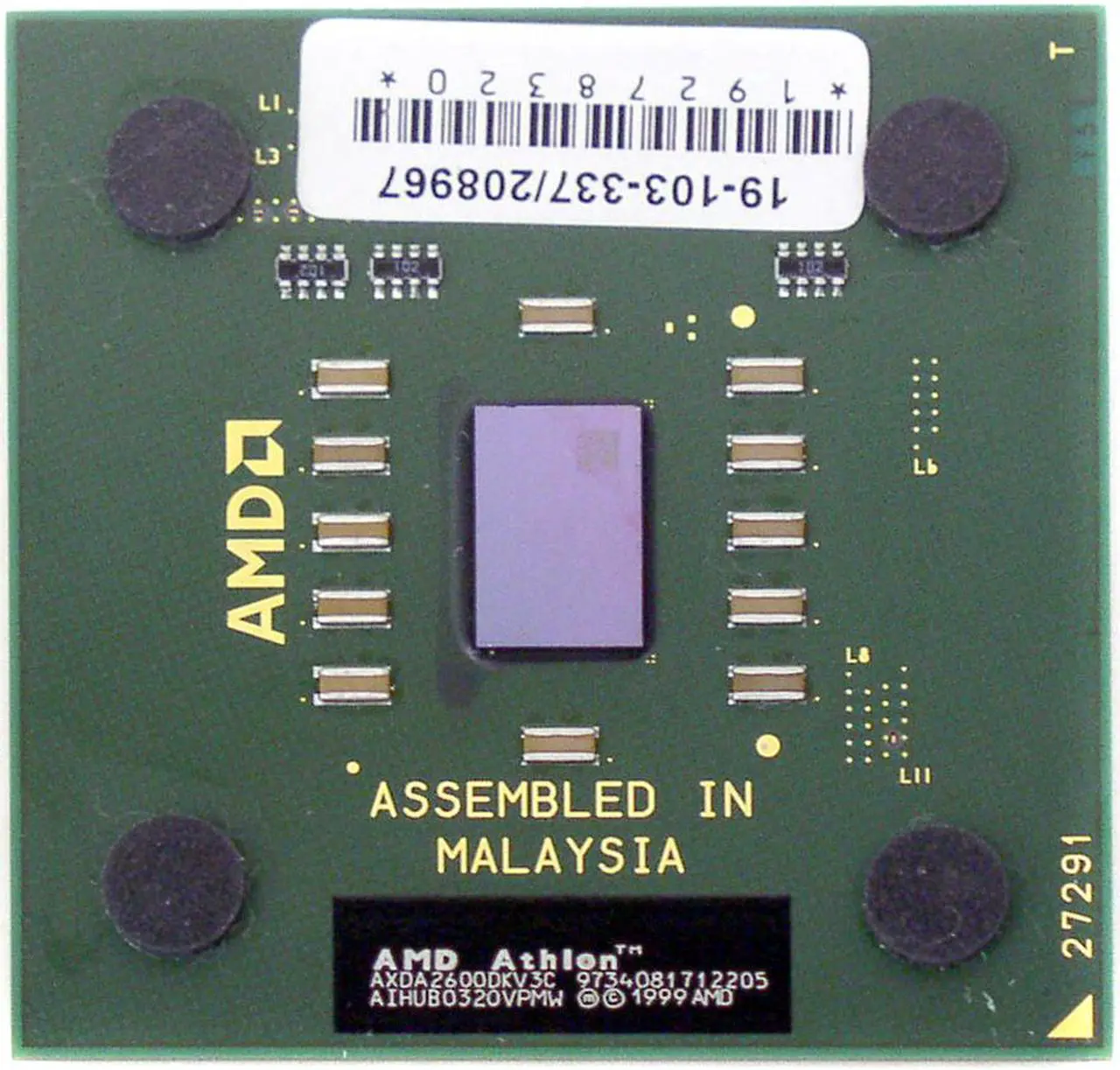 AMD Athlon XP 2600+ - Athlon XP Thoroughbred 2.133 GHz Socket A ...
