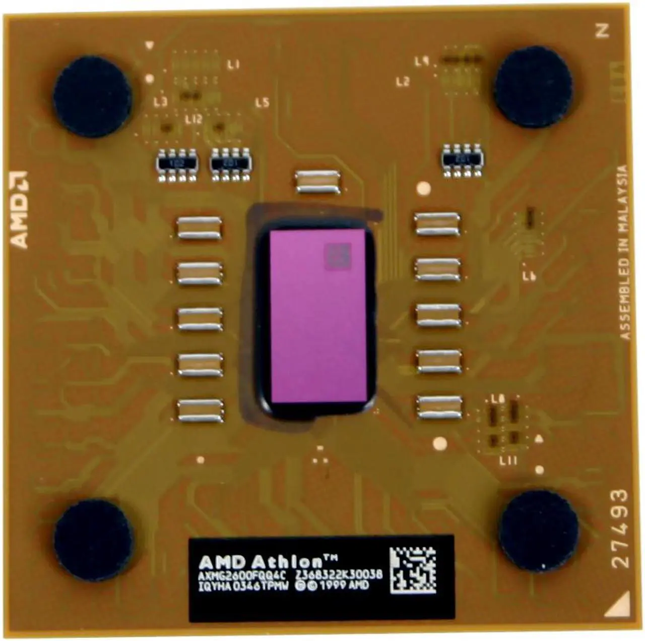 AMD Mobile Athlon XP-M 2600+ 2.0 GHz Socket A AXMG2600FQQ4C Processor - Newegg.com