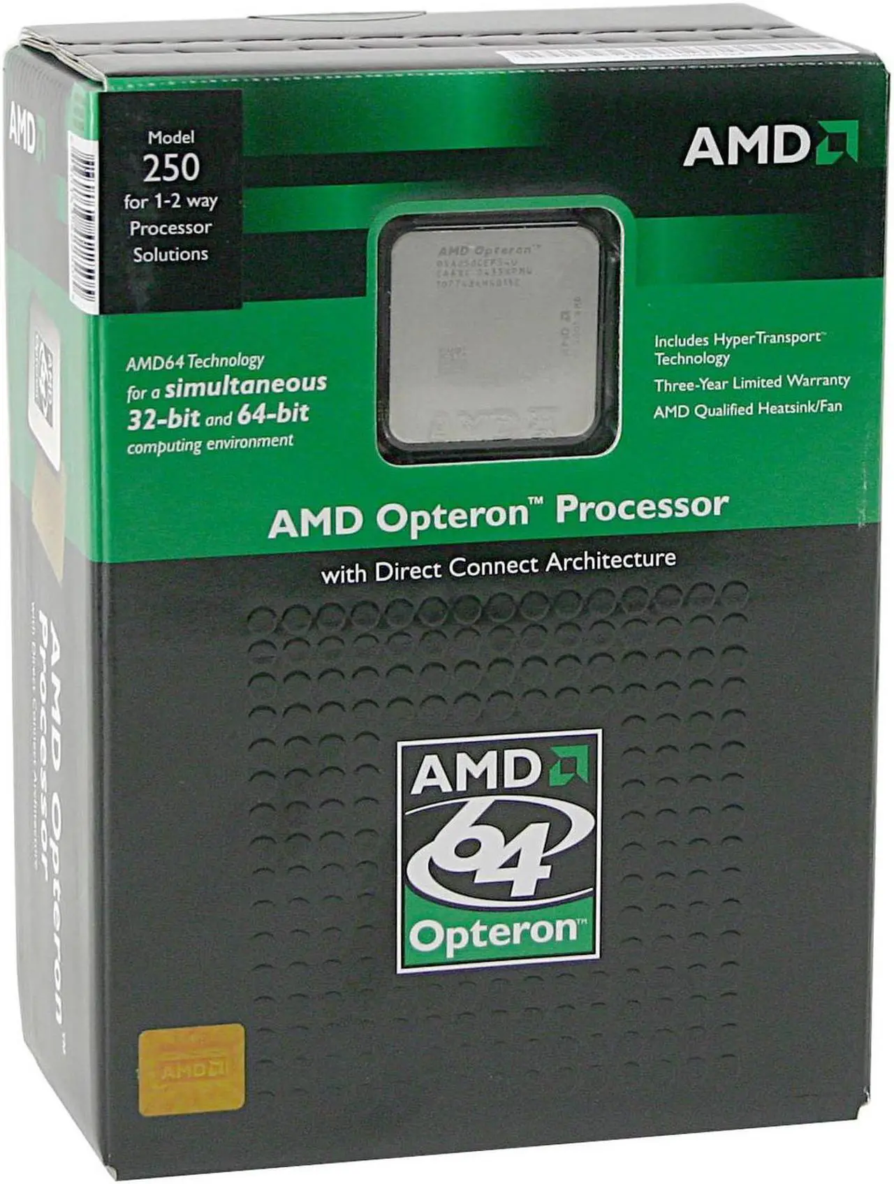 Open Box: AMD Opteron 250 - Opteron SledgeHammer 2.4 GHz Socket 940 ...