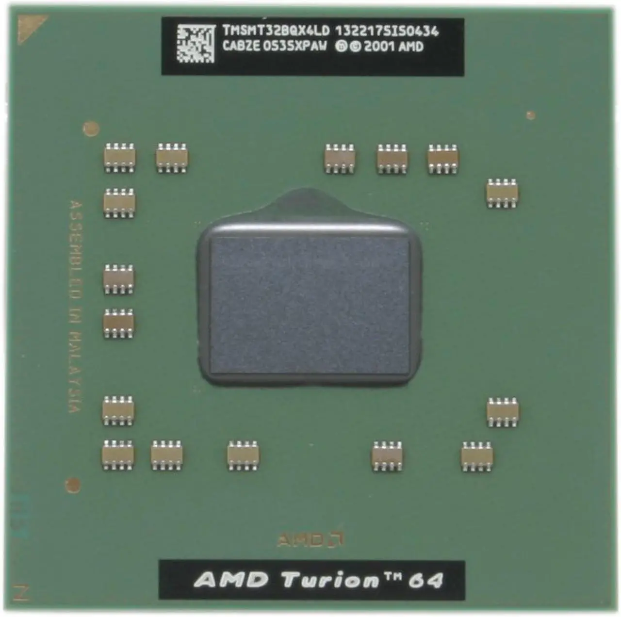 AMD Turion 64 MT32 - Turion 64 Lancaster Single-Core 1.8 GHz Socket 754 Processor ...