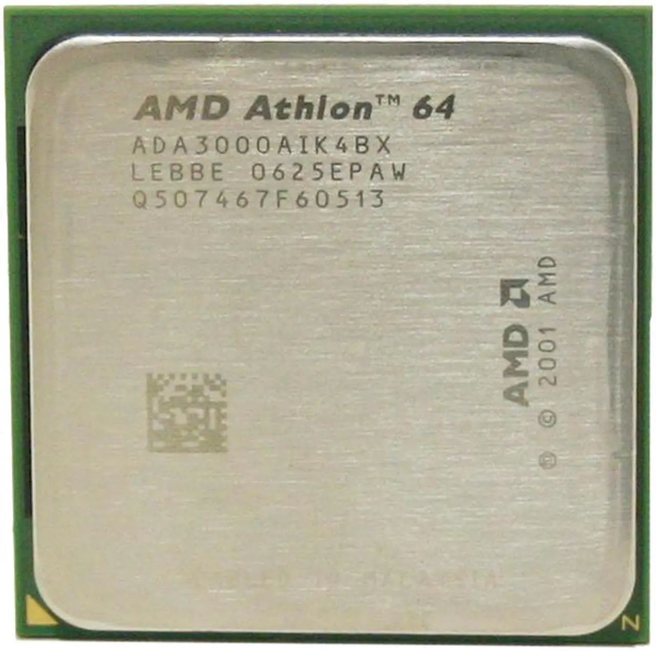 AMD Athlon 64 3000+ - Athlon 64 Venice Single-Core 2.0 GHz Socket 754 Processor - ADA3000AIK4BX ...