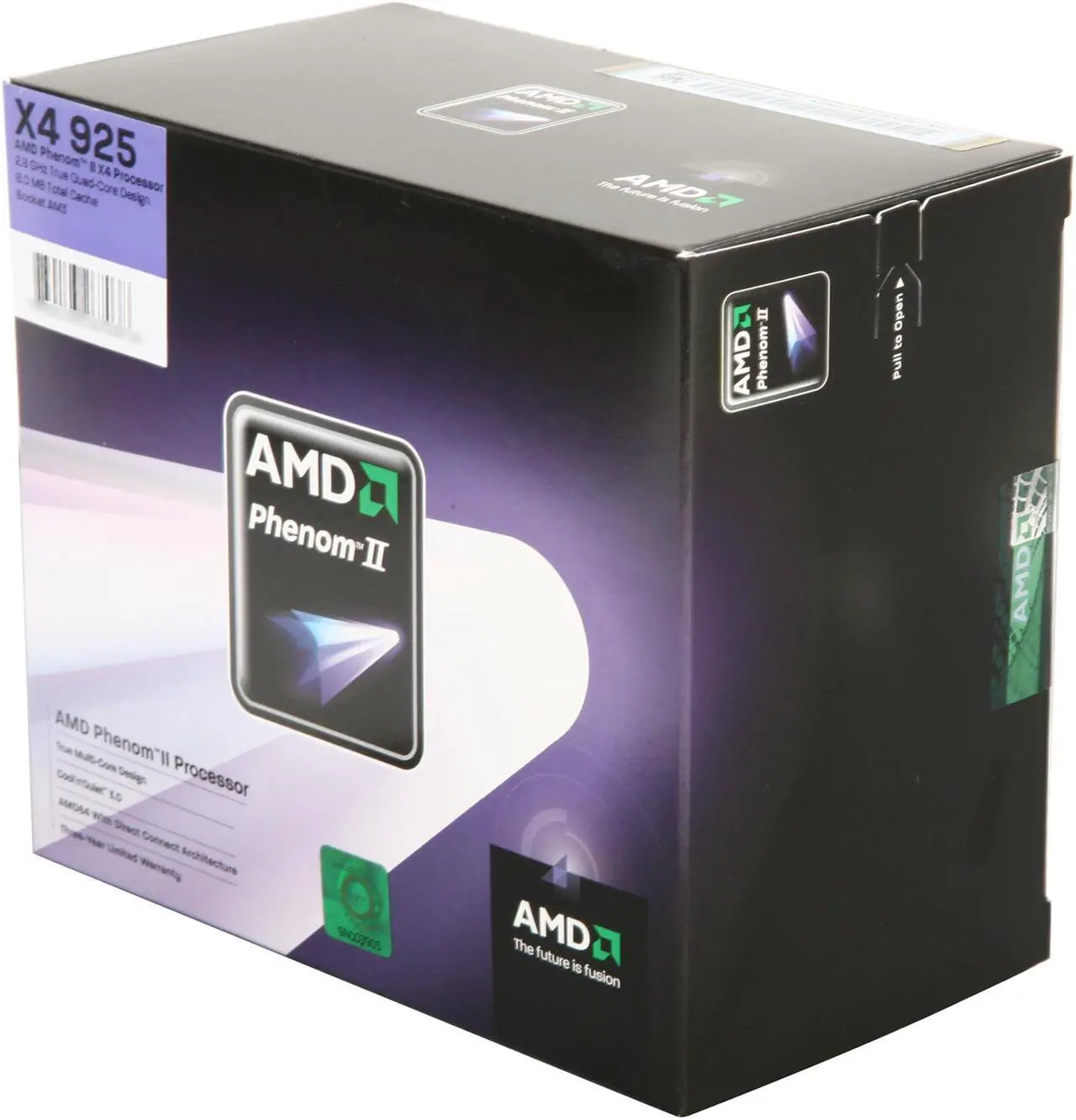 AMD Phenom II X4 925 - Phenom II X4 Deneb Quad-Core 2.8 GHz Socket AM3 ...