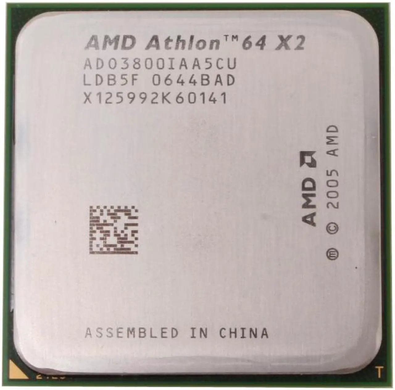 AMD Athlon 64 X2 3800+ - Athlon 64 X2 Windsor Dual-Core 2.0 GHz Socket AM2 65W Processor ...