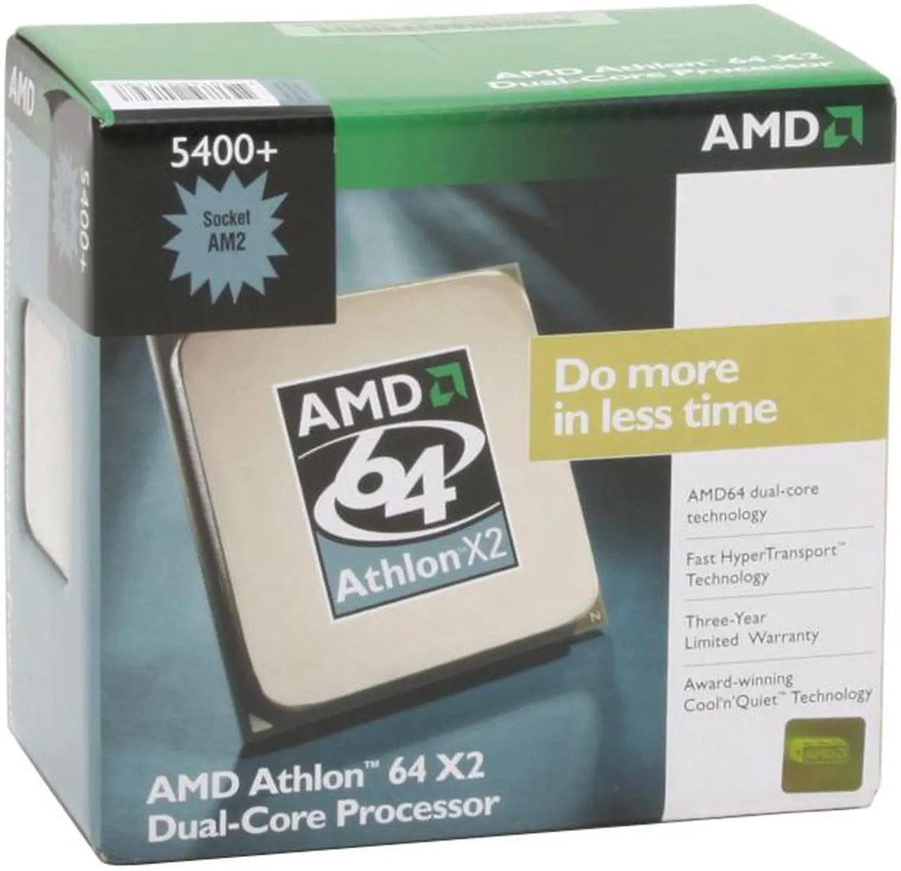 AMD Athlon 64 X2 5400+ - Athlon 64 X2 Windsor Dual-Core 2.8 GHz Socket AM2 89W Processor ...